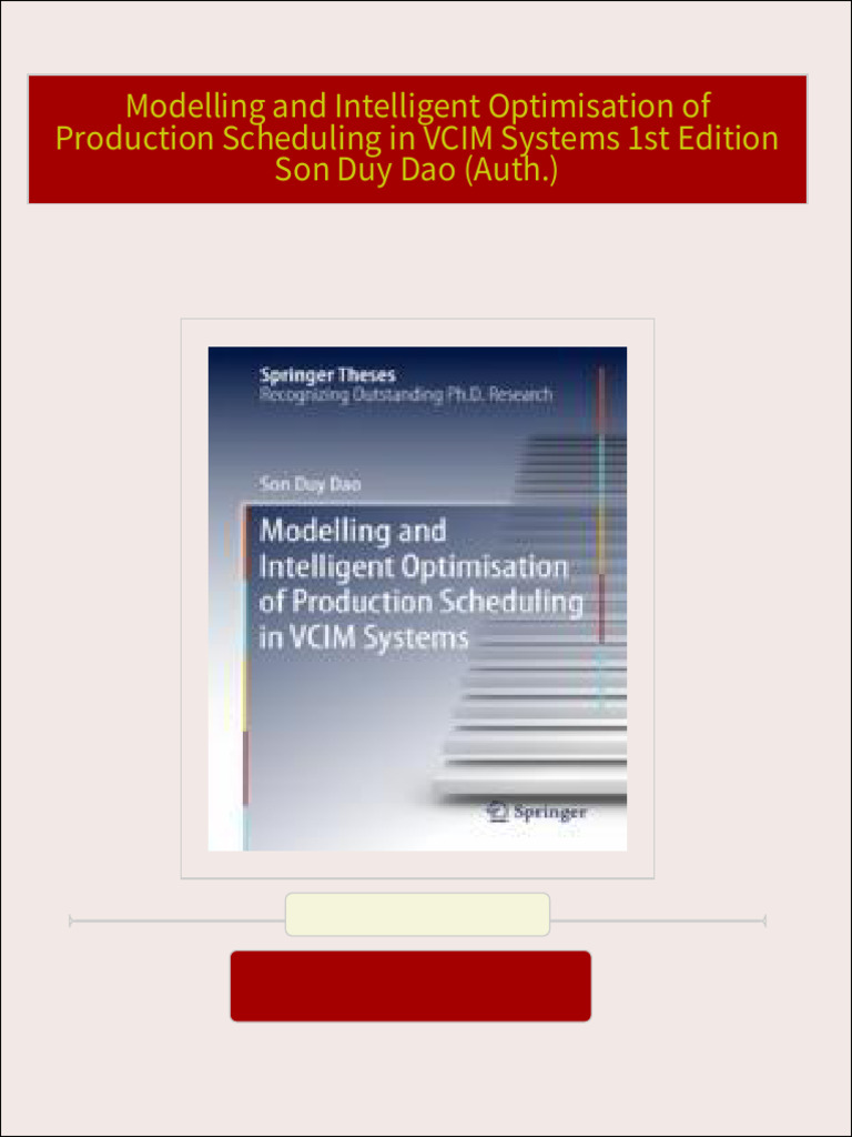 Download Modelling and Intelligent Optimisation of Production ... Download Modelling and Intelligent Optimisation of Production ...