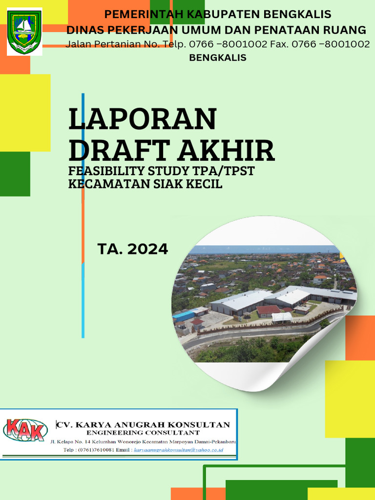 Biru Simpel Sampul Laporan Akhir Organisasi Dokumen A4 (1) | PDF