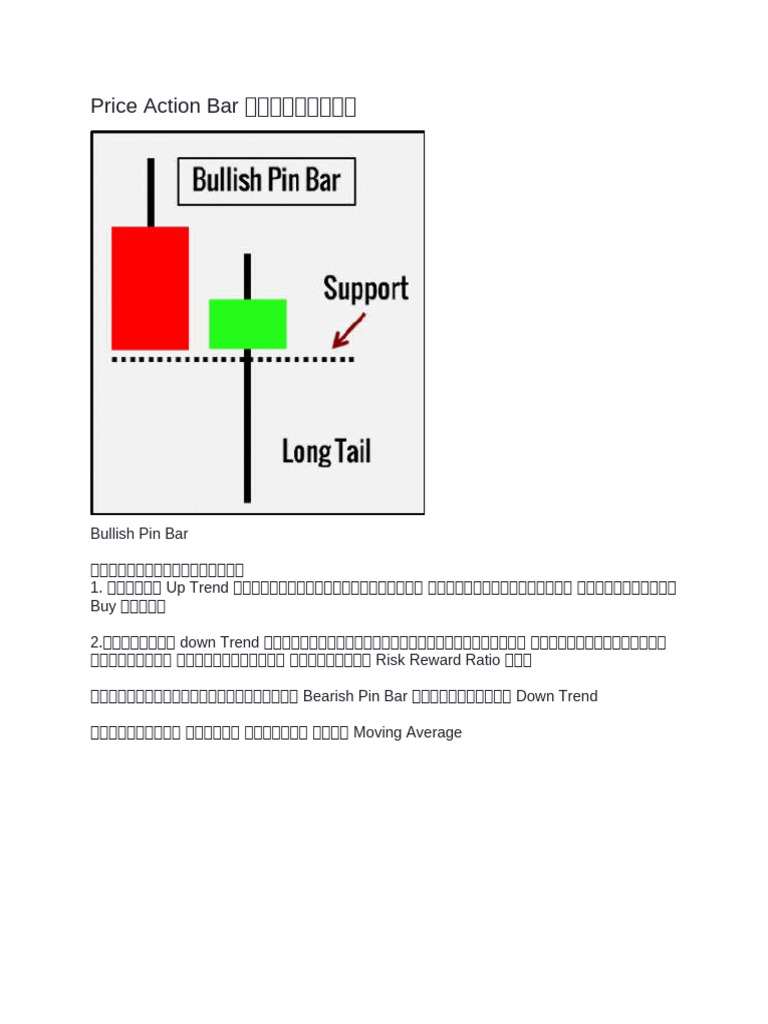 Price Action Bar ที่ควรรู้ | PDF