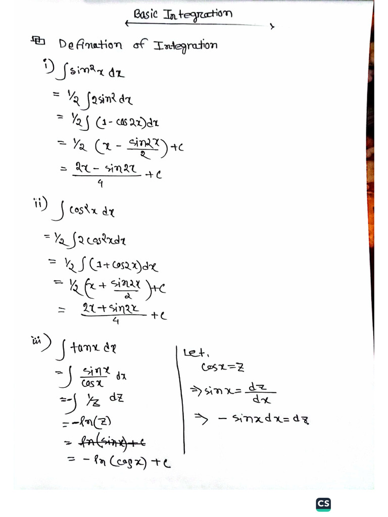 Math CT Topic Assignment - Integration and Volume | PDF