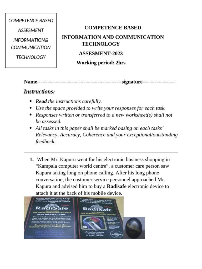 S2 ICT TERM 3 2023-1 | PDF | Educational Technology | Computing