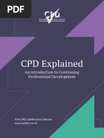 Continuing Professional Development Standard | PDF | Professional Development