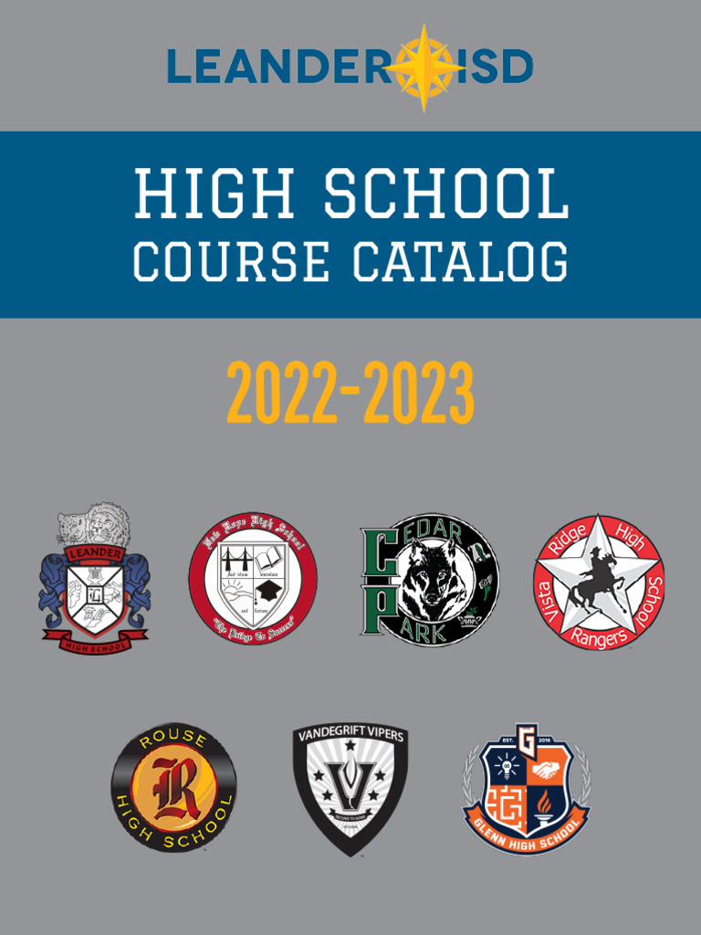 HS-Course-Catalog 2223 English | PDF | University And College Admission ...