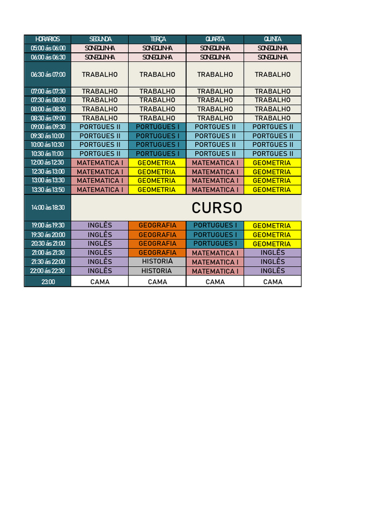 Cronograma Reta Final Eear Esa | PDF