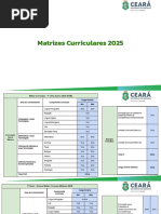 Matriz Curricular EJA Campo - Ensino Médio 2025 | PDF | Pedagogia | Science