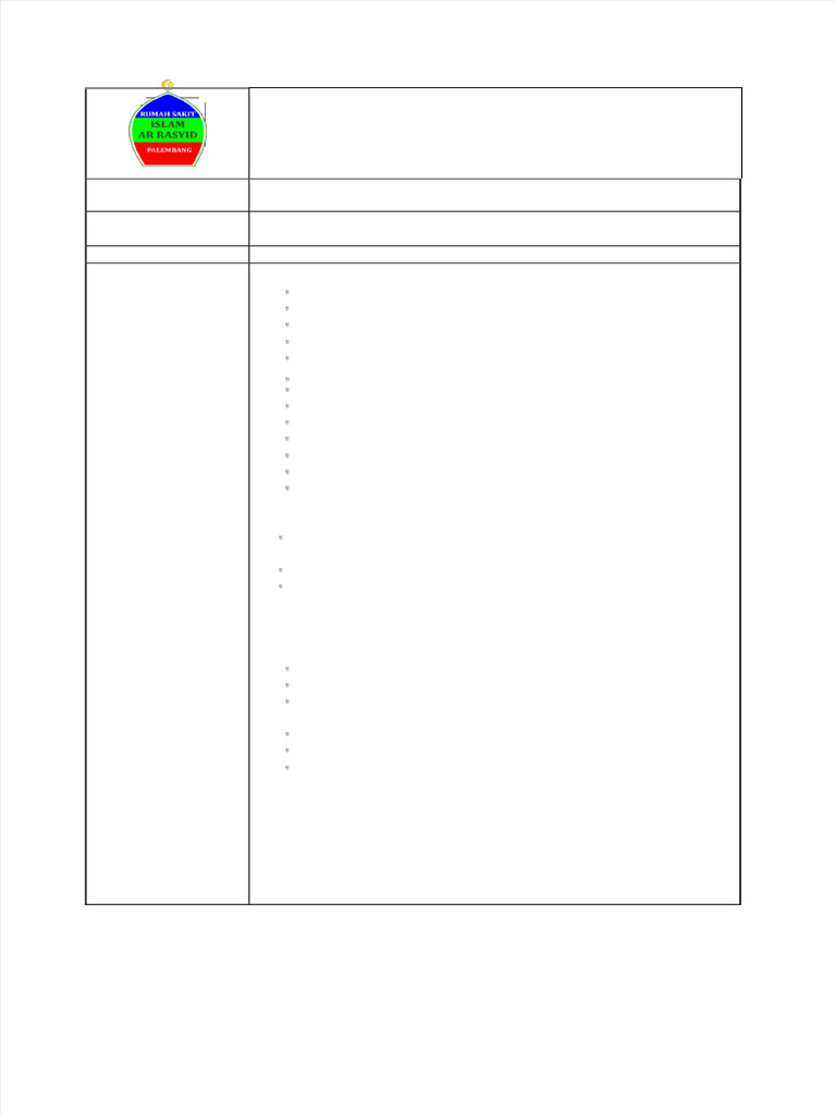 Sop Dewinda KMB 1 Fix | PDF