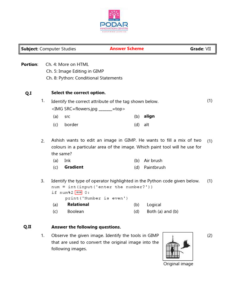 AS_CB_VII_Computer Studies_CBQ_2(1) | PDF | Software | Software Engineering