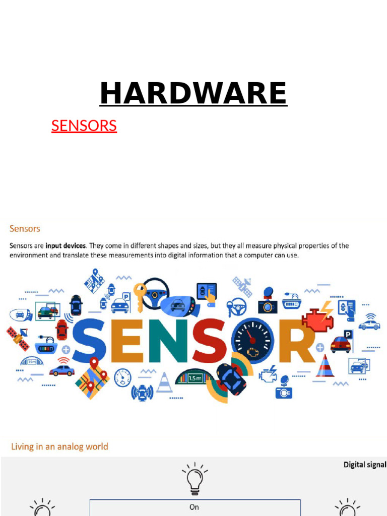 Hardware Sensors | PDF