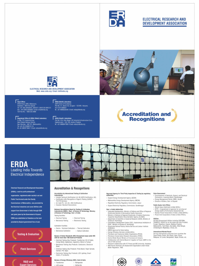 Accreditation - Recognition Brochure | PDF