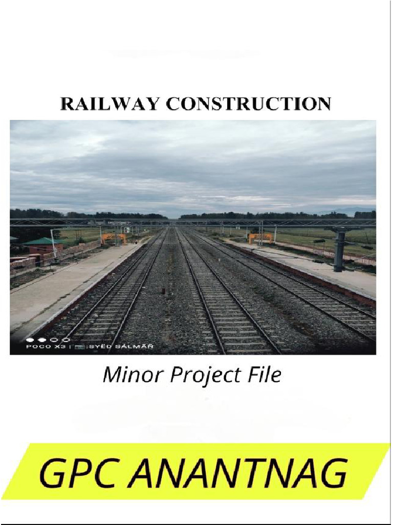 Railway Project | PDF