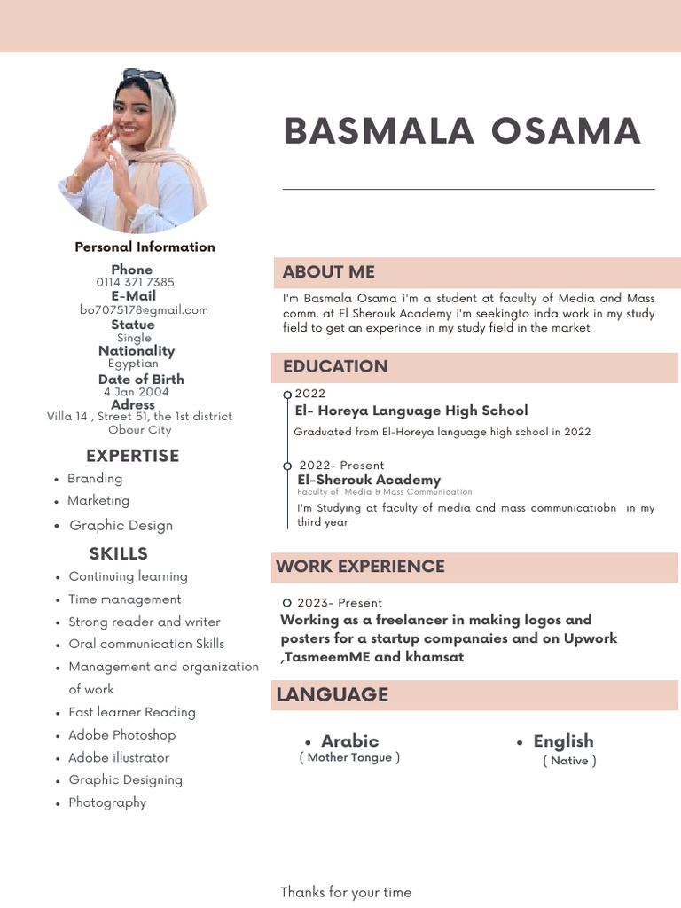 Basmala CV 2024 | PDF