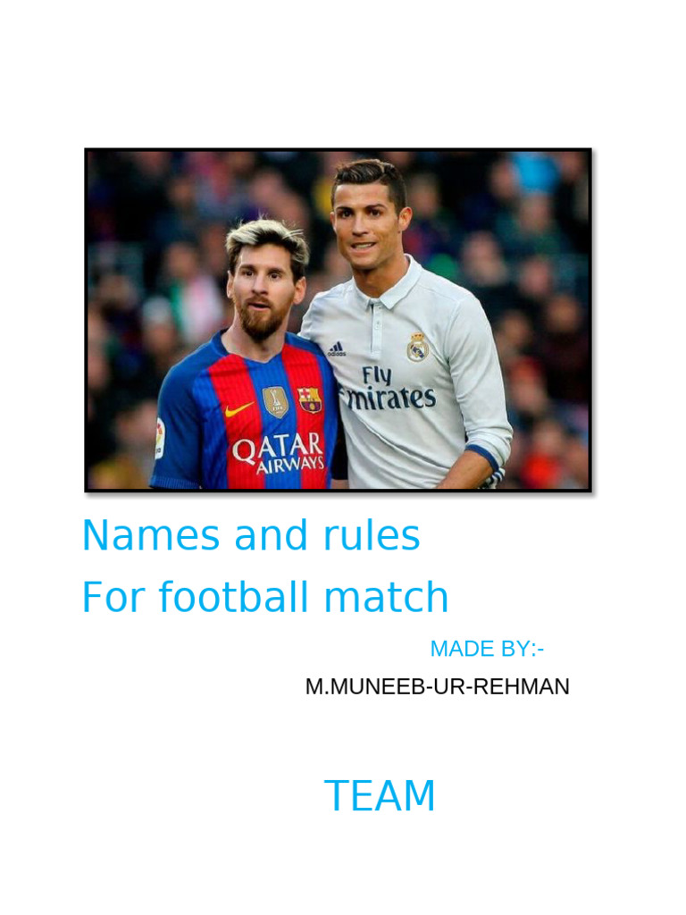 Rules and Names | PDF