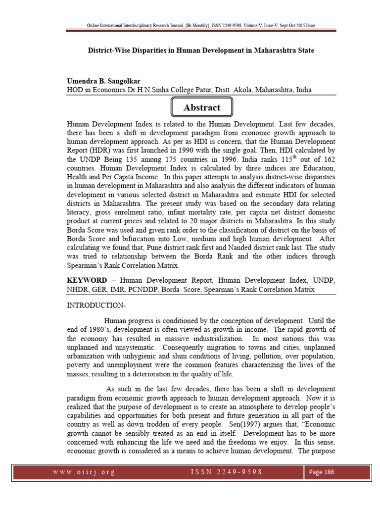 23 | PDF | Human Development Index | Economies