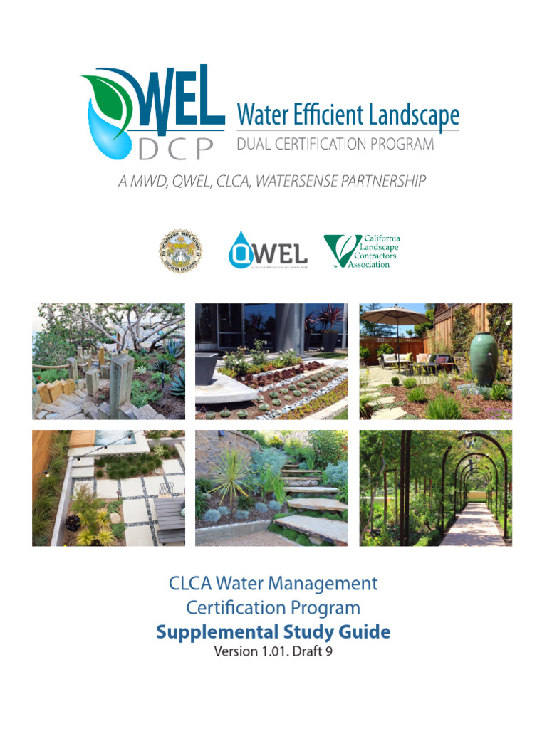 CLCA Water Management Certification Guide | PDF | Irrigation | Water
