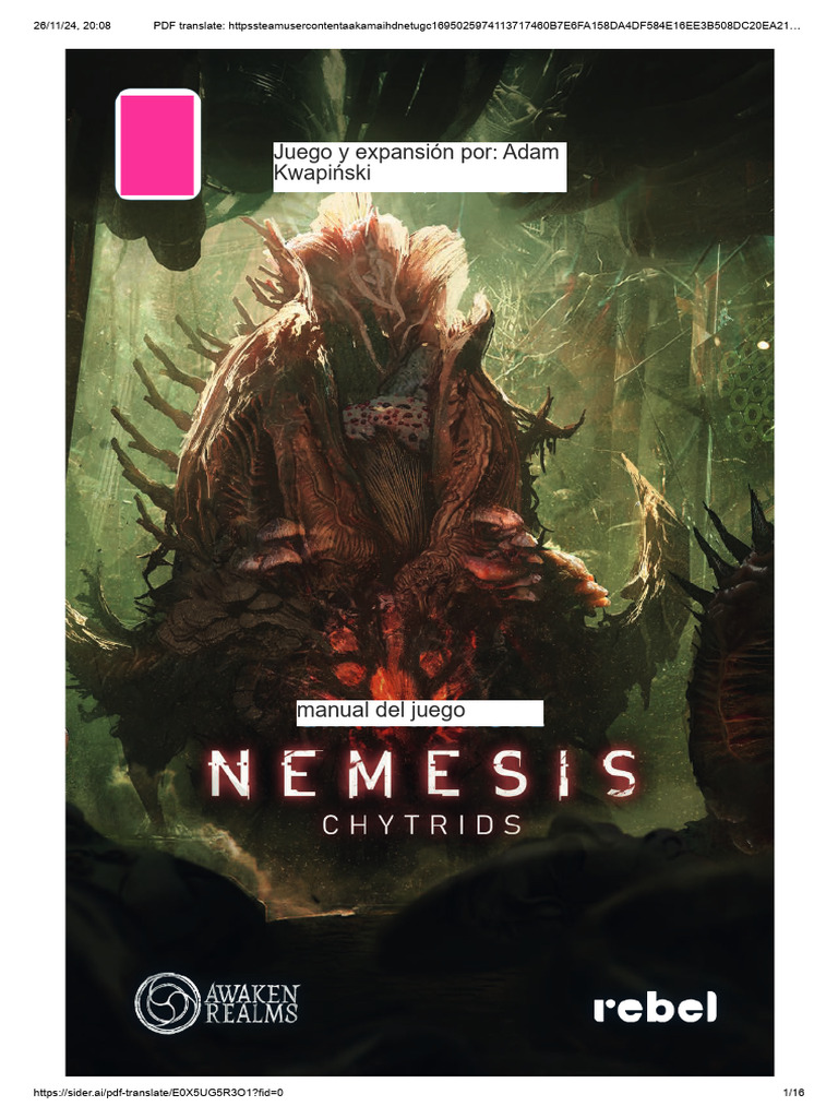 Nemesis Chytrids | PDF | Micología