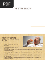 Elbow Joint Goniometry Guide | PDF