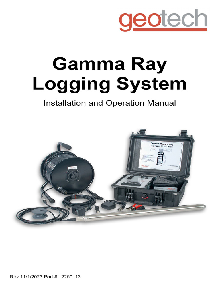 Geotech_Natural_Gamma_Ray_Logging_System (1) | PDF | Electrical ...