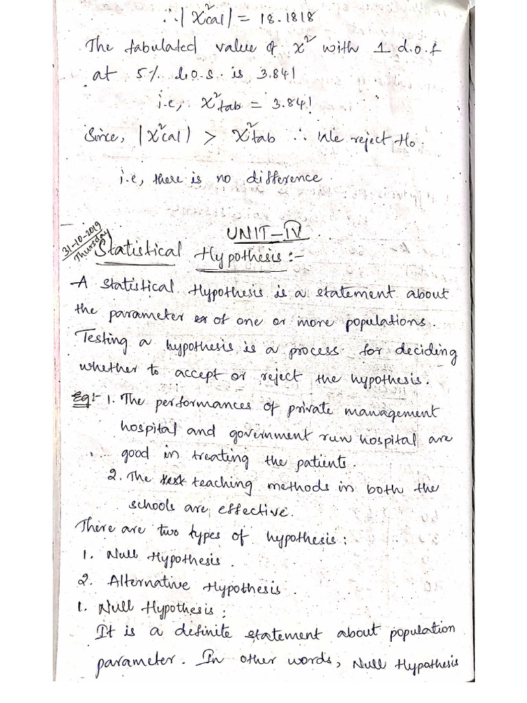 PDE&PS UNIT-V Notes | PDF