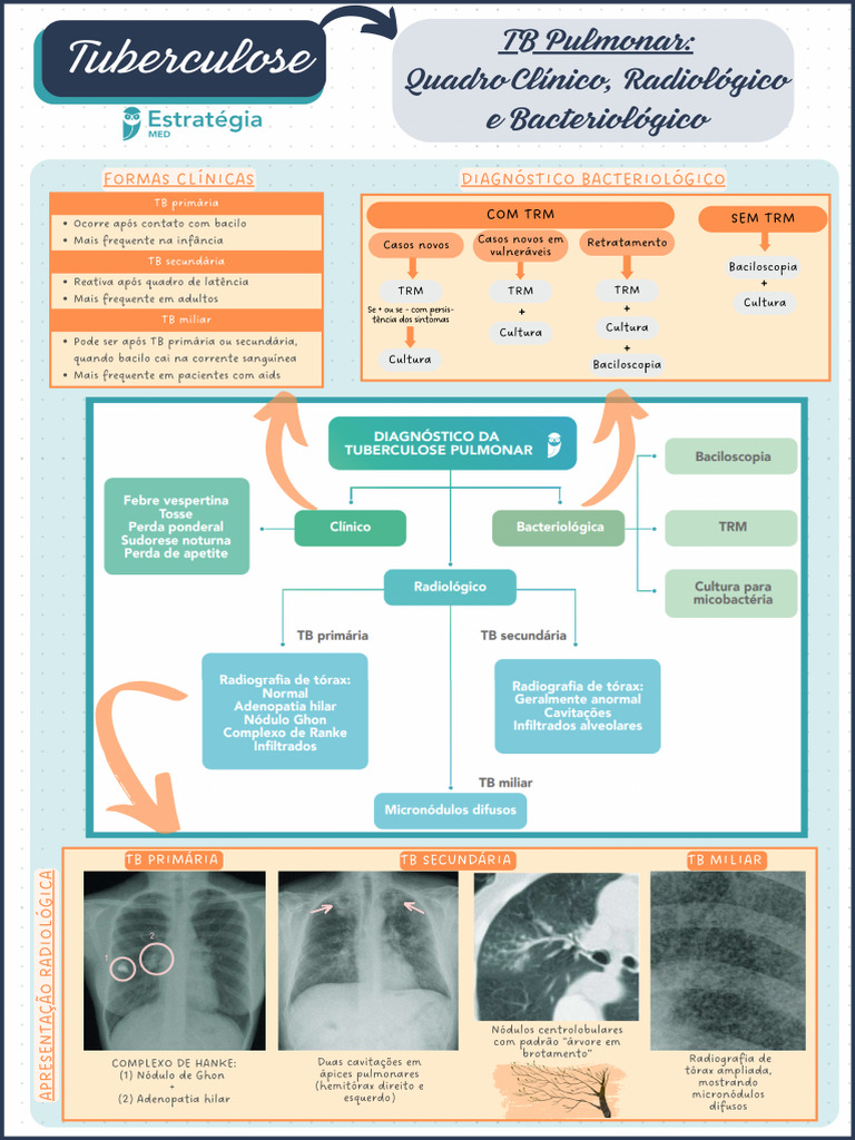 Mapa Mental - Tuberculose | PDF