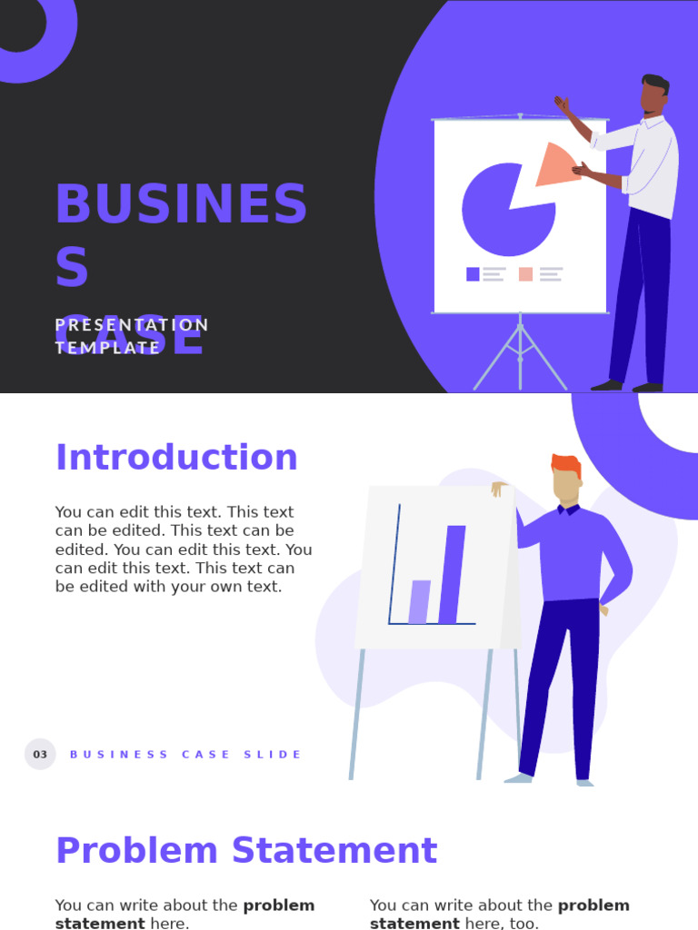 FF0447 01 Business Case Slide Template 16x9 1 | PDF | Software | Computing