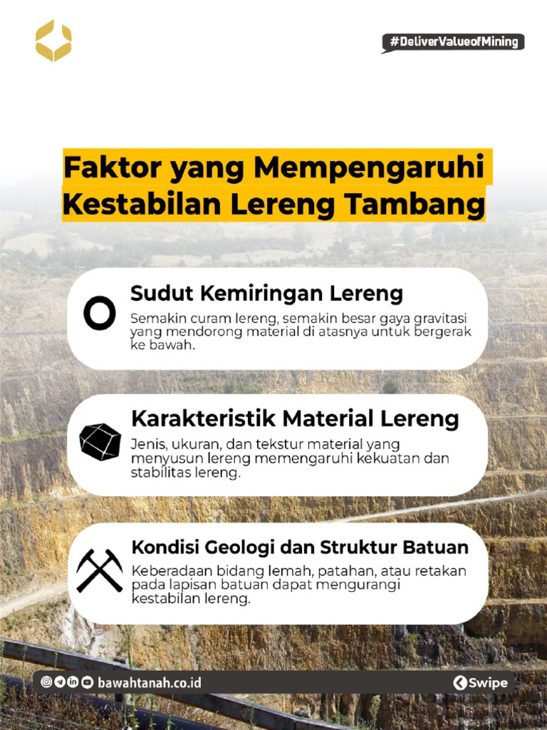 Faktor Kestabilan Lereng | PDF