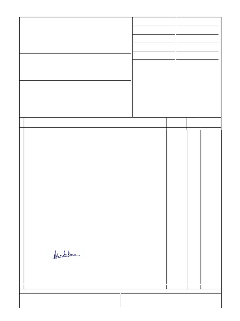 Delivery Note Aerial | PDF