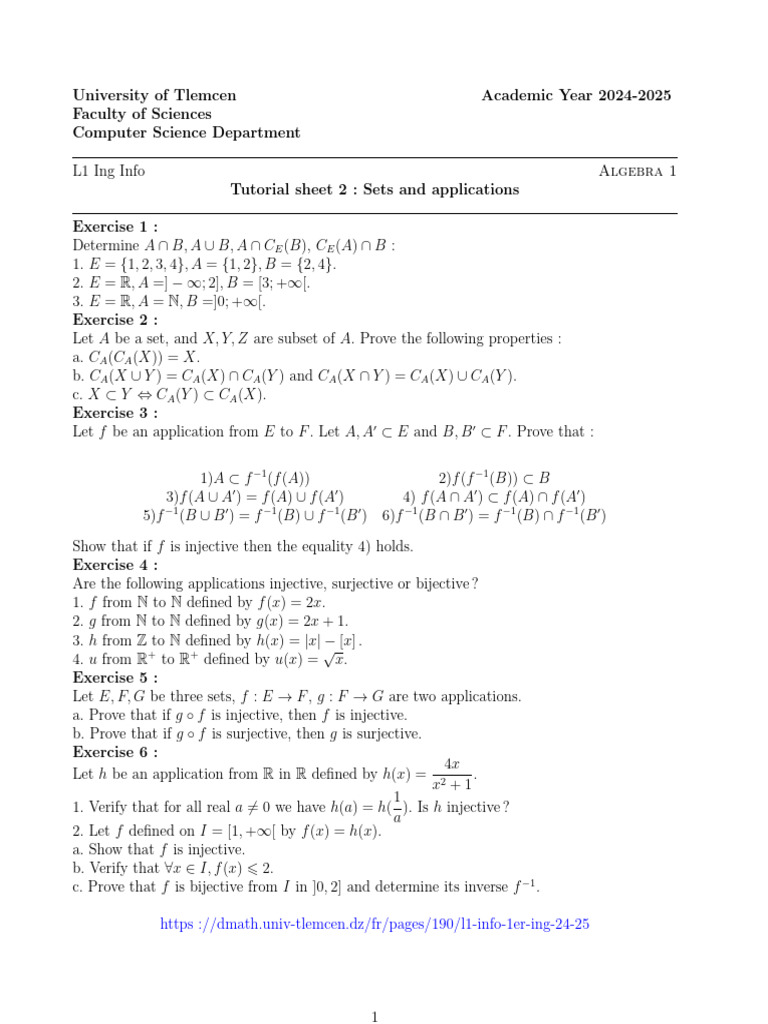 TD02 2024 2025 | PDF