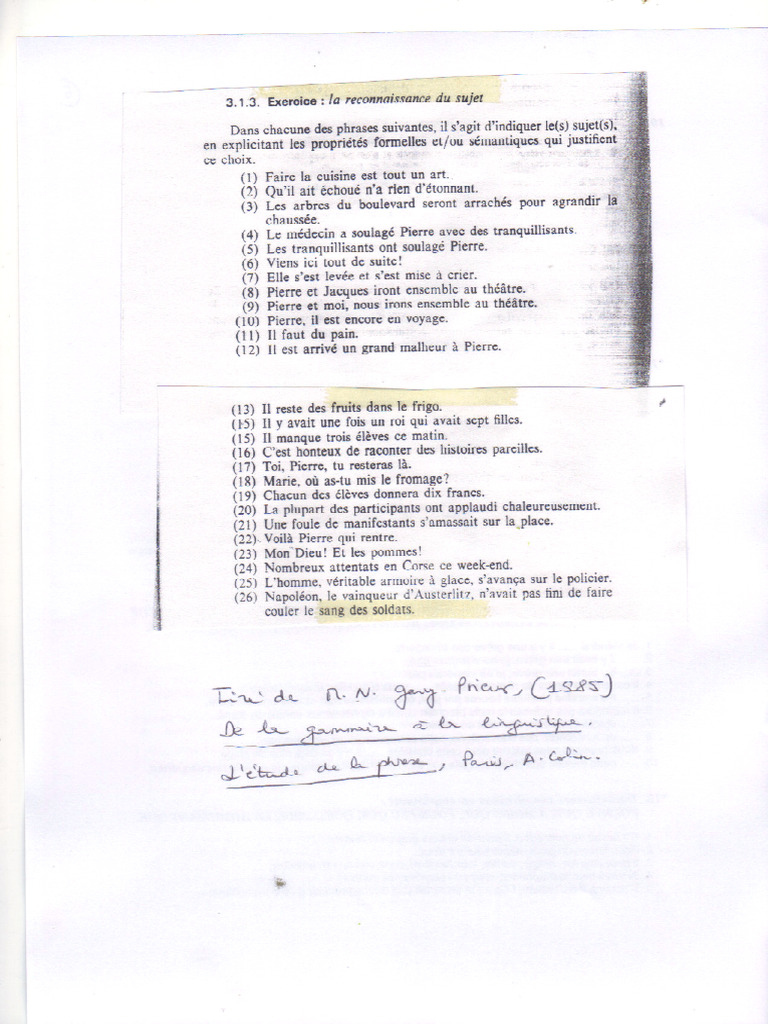 Exercice Sujet (2) | PDF