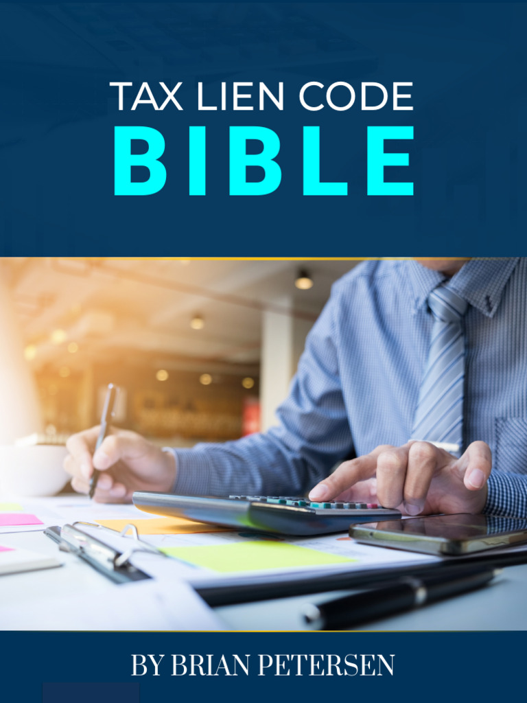 Tax Lien Code Bible 1 | PDF | Foreclosure | Property Law