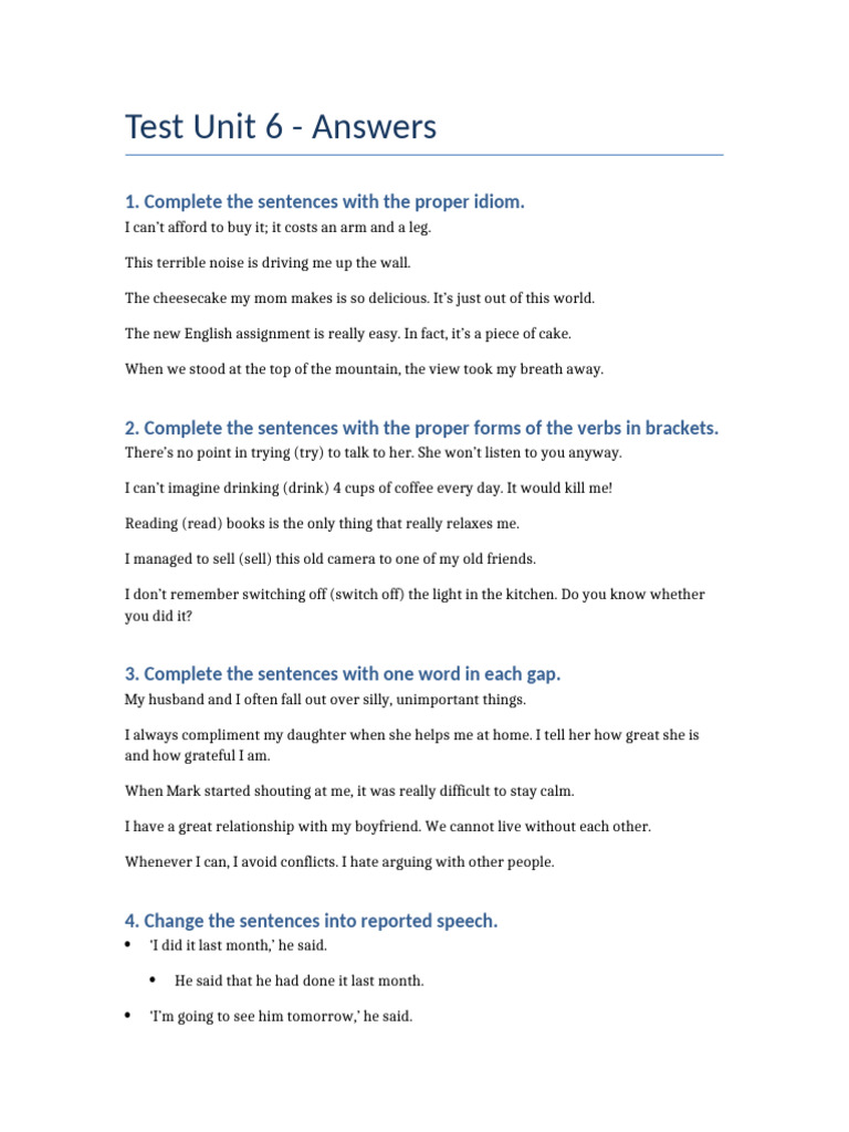 Test_Unit_6_Answers | PDF