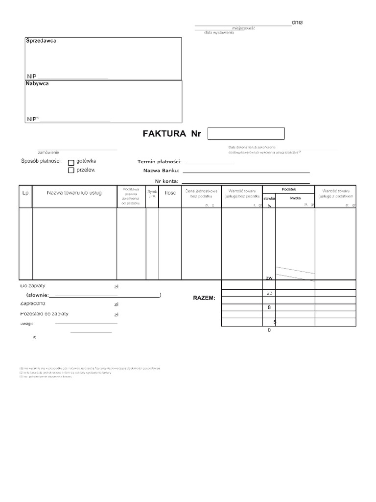 faktura-3-pozycje | PDF