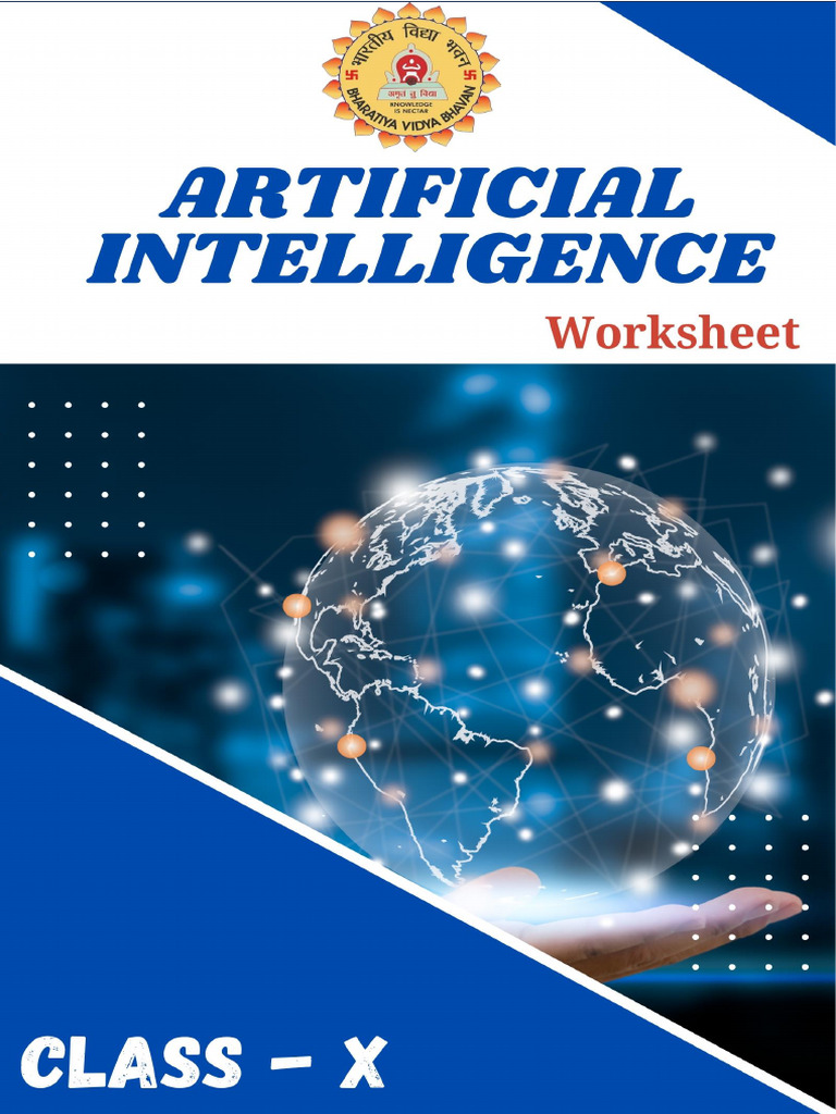 Class 10 AI Worksheet | PDF | Artificial Intelligence | Intelligence ...