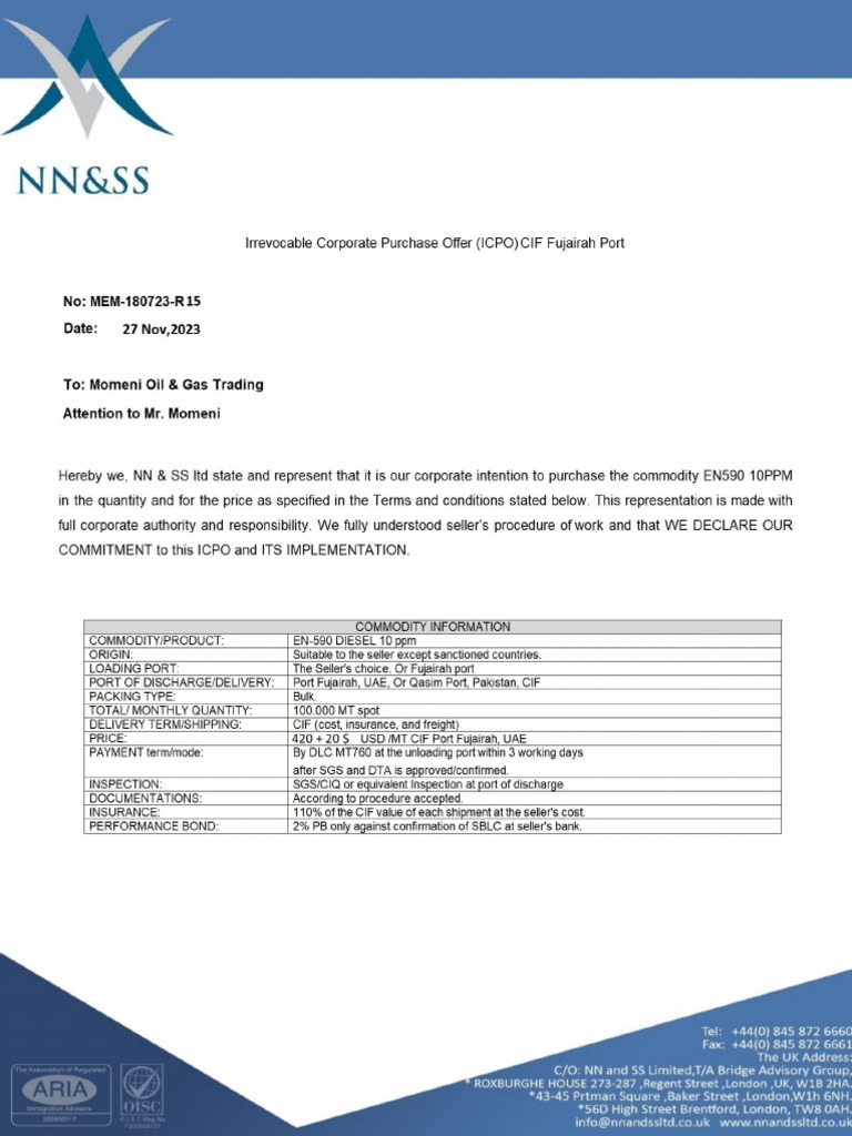 Icpo 1 | PDF