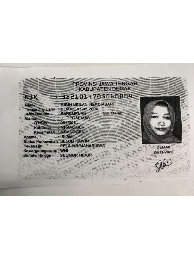 Ktp_Ririn Meilani | PDF