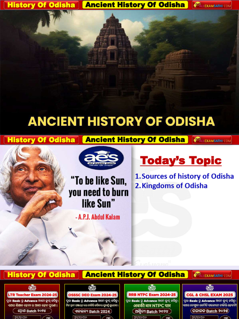 ANCIENT HISTORY OF ODISHA by Tushar Sir | PDF | South Asia