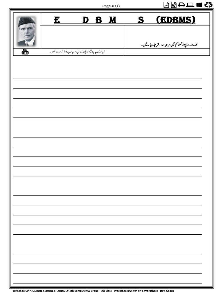 9th CH 1 Worksheet - Day 2 | PDF | Algorithms | Mathematics