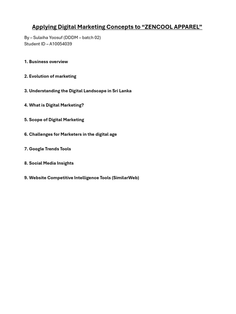 Module 5 assignment | PDF | Digital Marketing | Brand