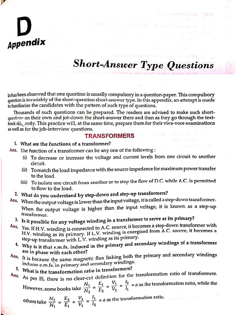 Bimbhra Short Questions | PDF