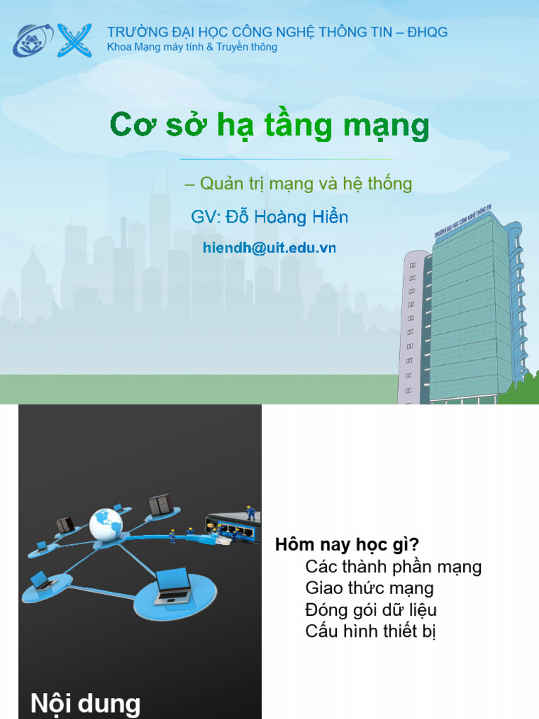 L01.2 - Co So Ha Tang Mang | PDF | Computer Network | Osi Model