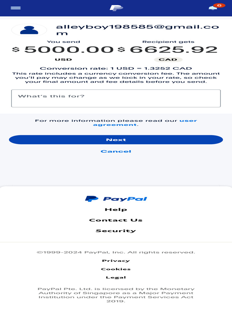 PayPal Make A Payment Preview 3 | PDF