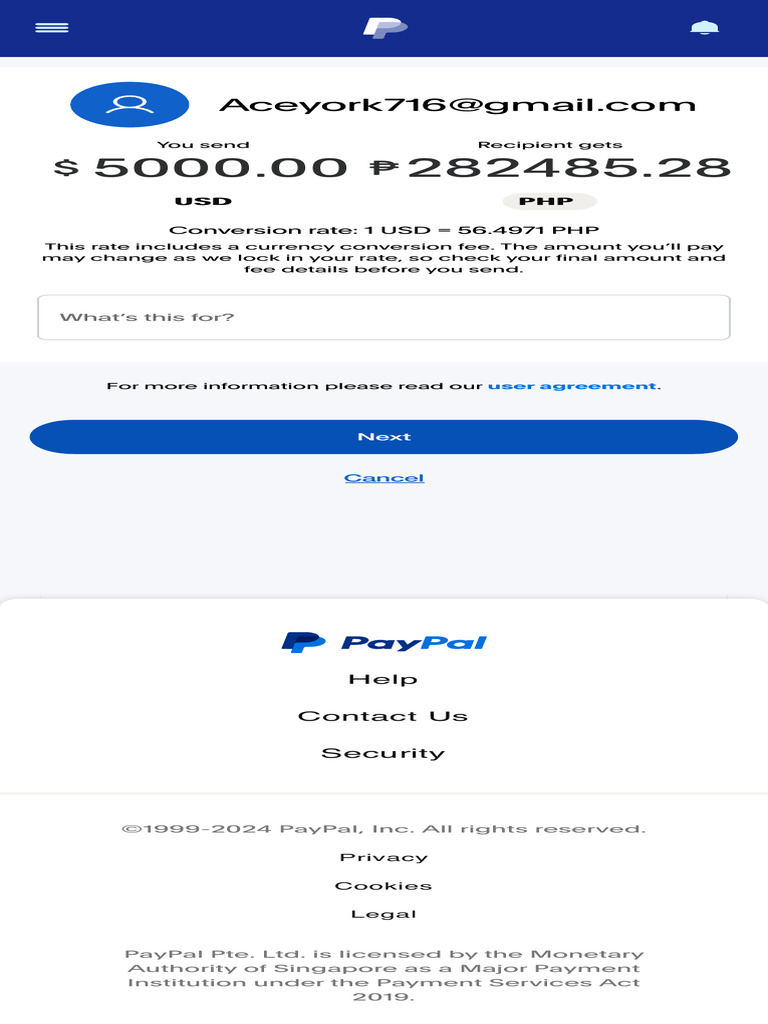 PayPal Make A Payment Preview 15 | PDF