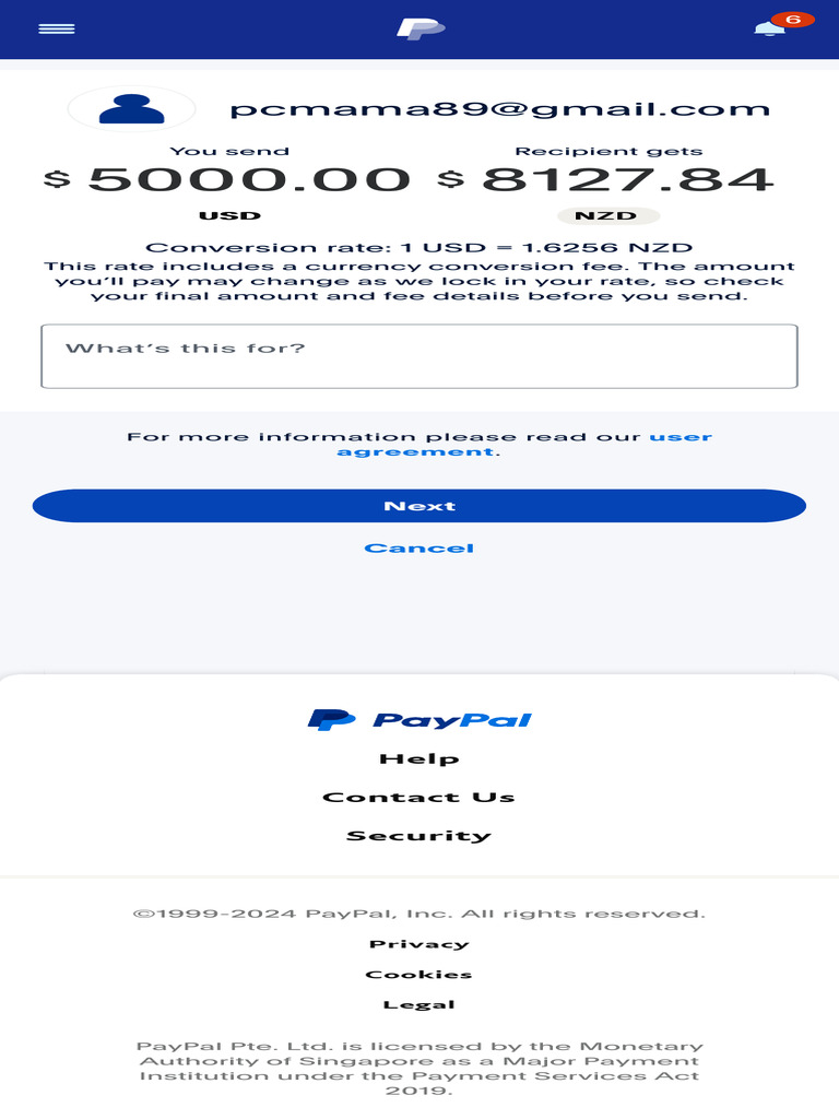 PayPal Make a Payment Preview 2 | PDF