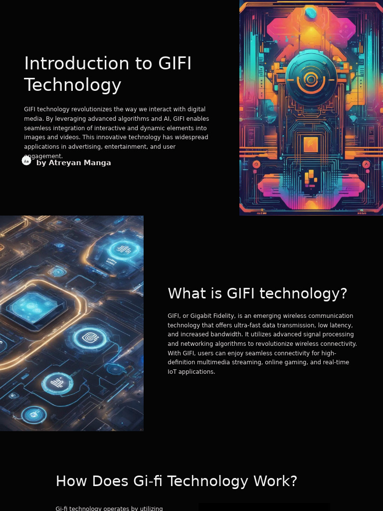 GIFI Technology: Revolutionizing Connectivity | PDF | Internet Of Things | Computer Network