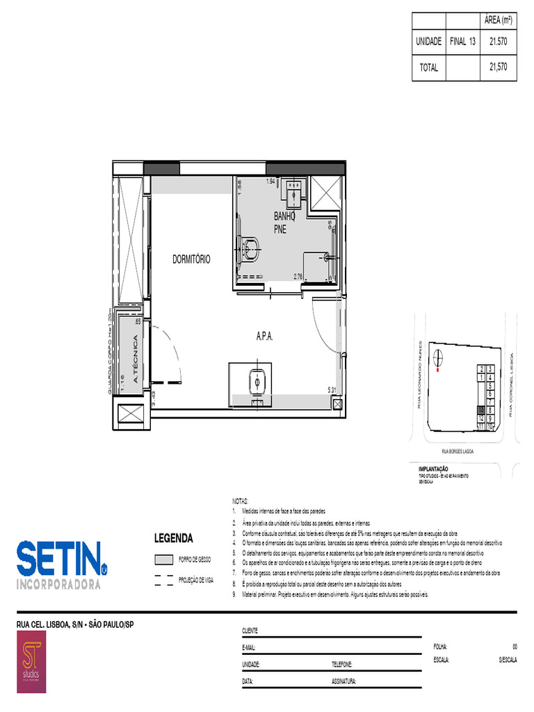 Cópia de Bgl Arq Pc Studios 5a9pav Final13_r00 | PDF