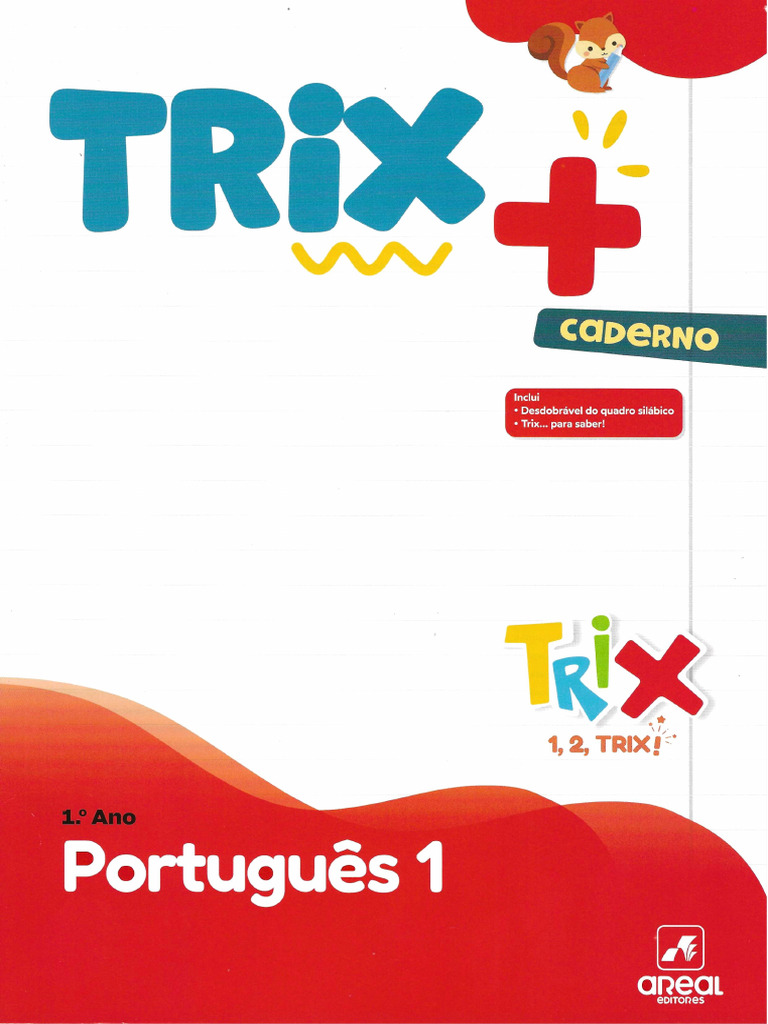 TRIX + 1.º Ano Português Caderno | PDF