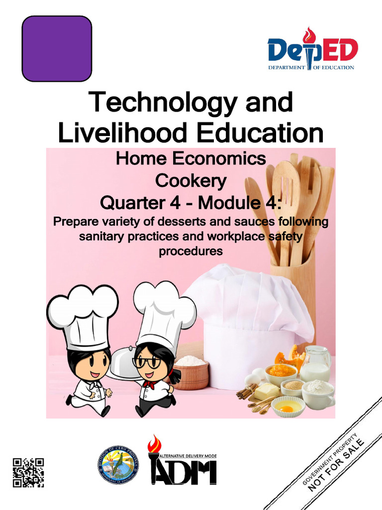 Copy-of-9_COOKERY_Q4_M4_STAMPED | PDF | Custard | Foods