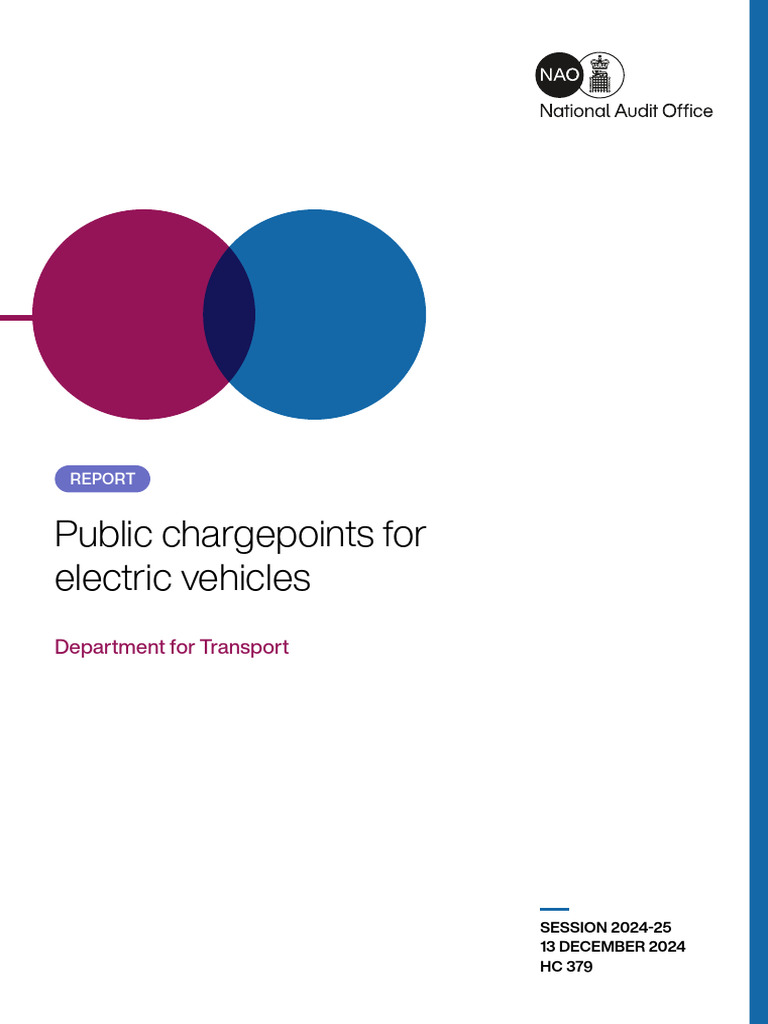 Public Chargepoints For Electric Vehicles | PDF | Electric Vehicle | Car