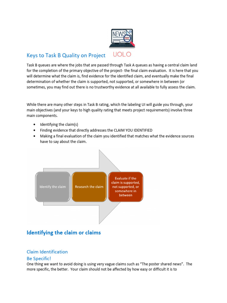 Task B Key Concepts | PDF