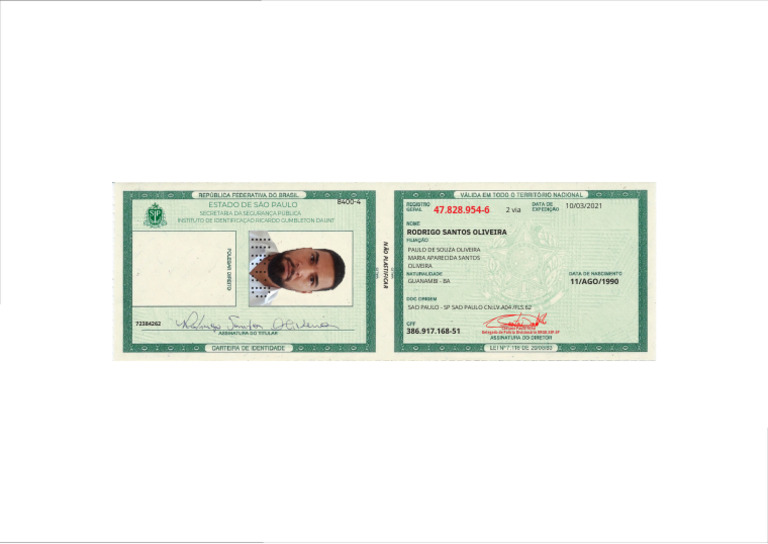 RG Editavel SP 3 PDF | PDF