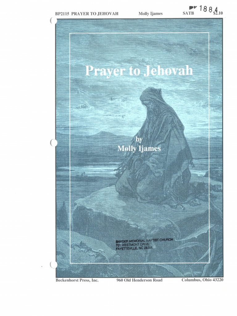 AT-1884-Prayer-to-Jehovah | PDF